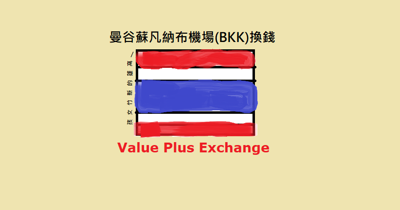 2019 曼谷自由行 | 曼谷蘇凡納布機場(BKK)換錢 Value Plus Exchange匯率好又方便！ - 高雄的新竹女孩