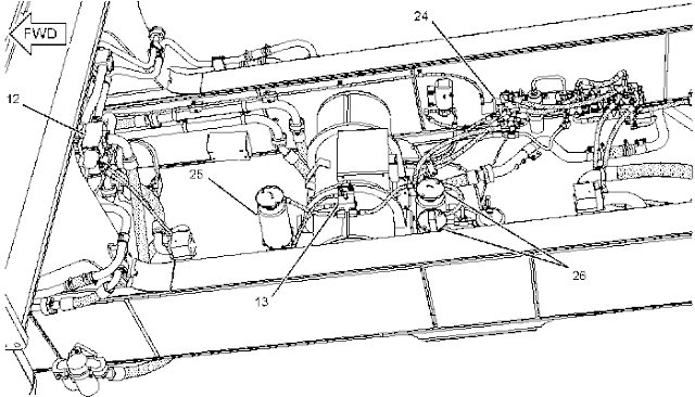 789D and 789D XQ Off-Highway Truck Air System and Brakes: Air System