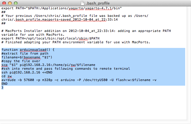 Chriss Tech Blog Tutorial Bash Script For Arduino Uploader