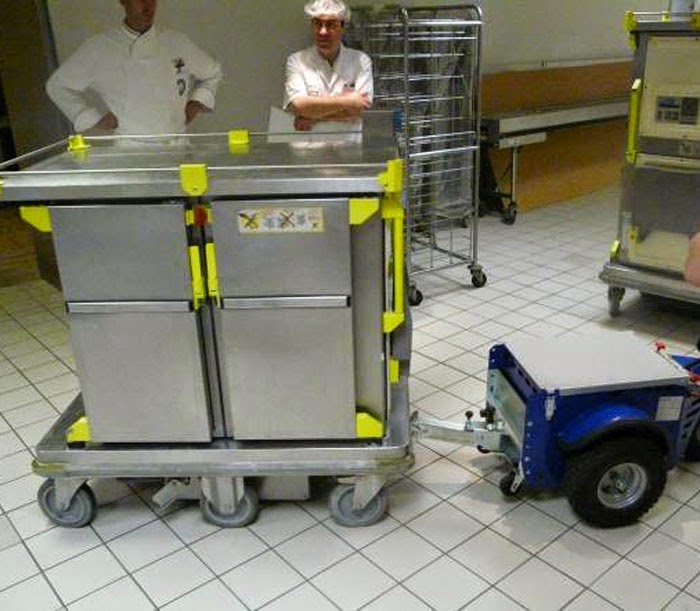 Cart movers Zallys : Zallys M4 electric cart pusher