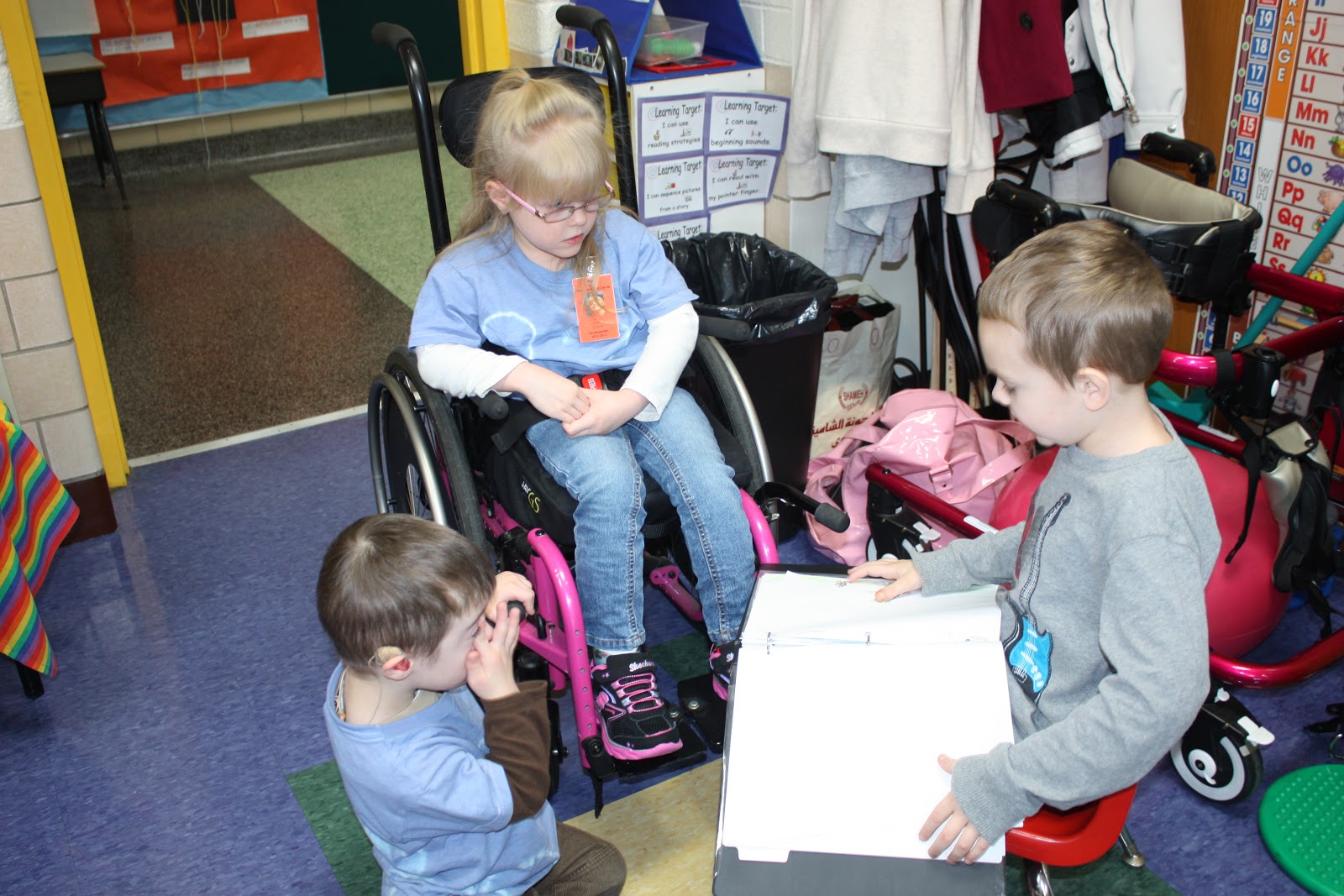 Mrs. Atkin's Kindergarten: Portfolios- Preparing for Student-Led ...