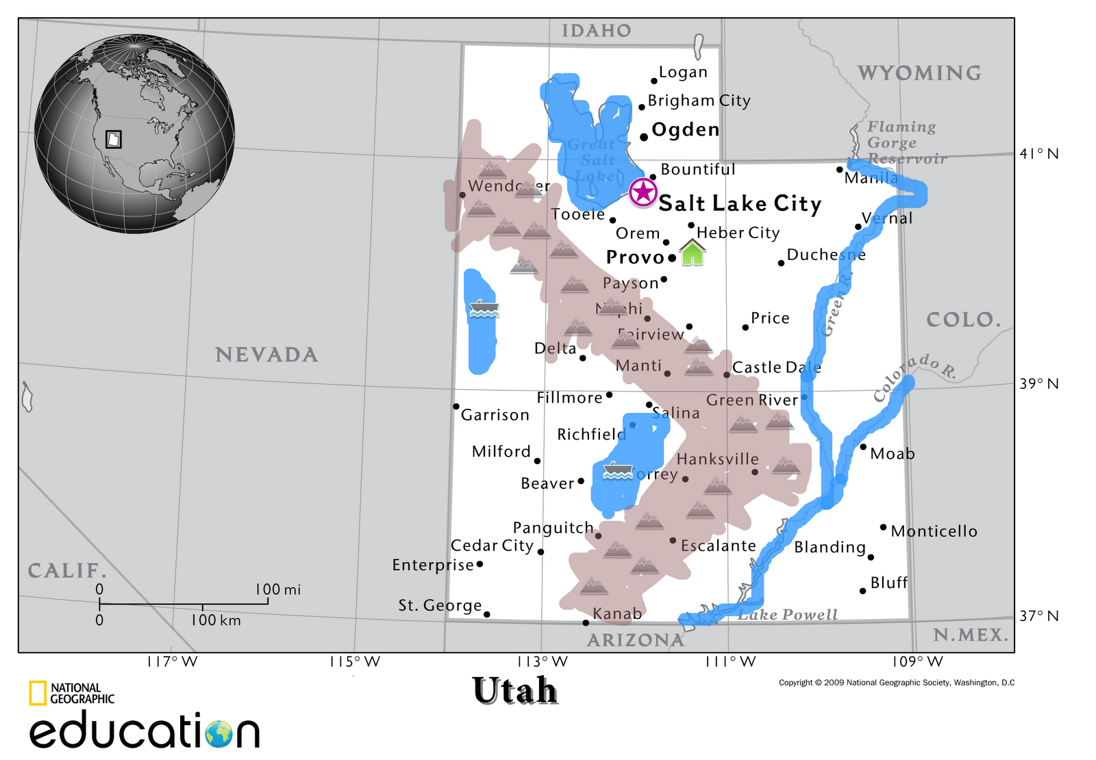Classroom Blog: Utah Map Project