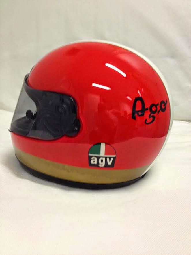 Racing Helmets Garage: Agv Q3 Anniversary Replica Giacomo Agostini 1997 ...