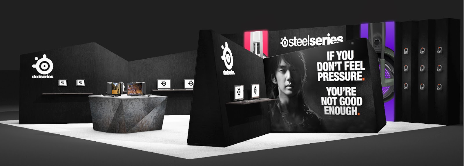 Nikolaj Holm - 21947748 / Nikoolaj@gmail.com: Dreamhack Booth Design