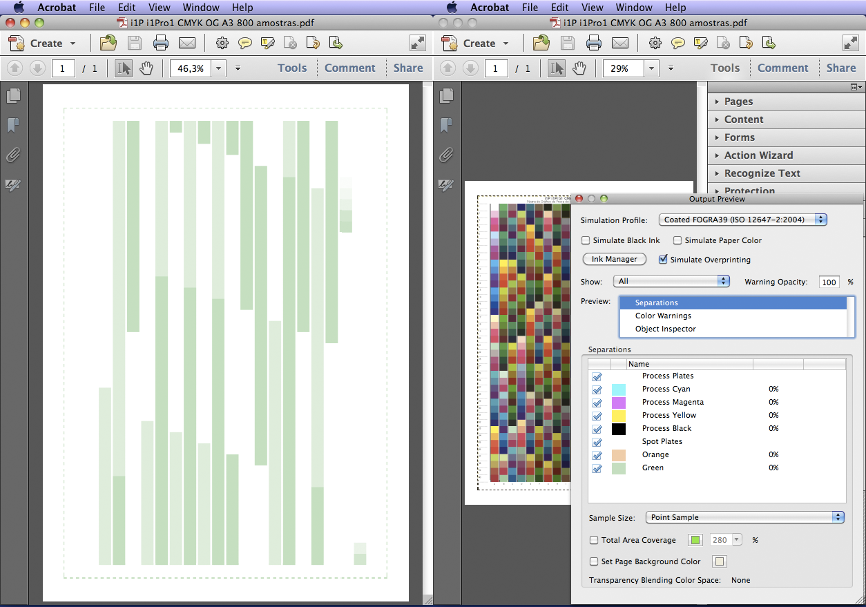 Gerenciamento de Cores e Colorimetria: Criação ICC com 6 Cores no i1 ...