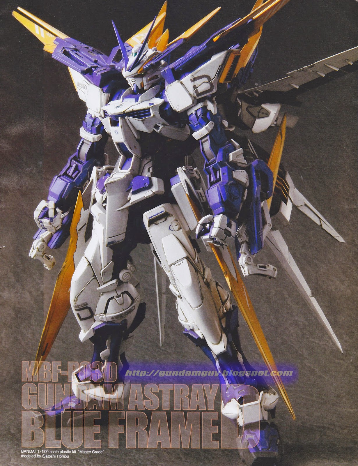 GUNDAM GUY: MG 1/100 MS Gundam Astray Blue Frame D - New Images ...