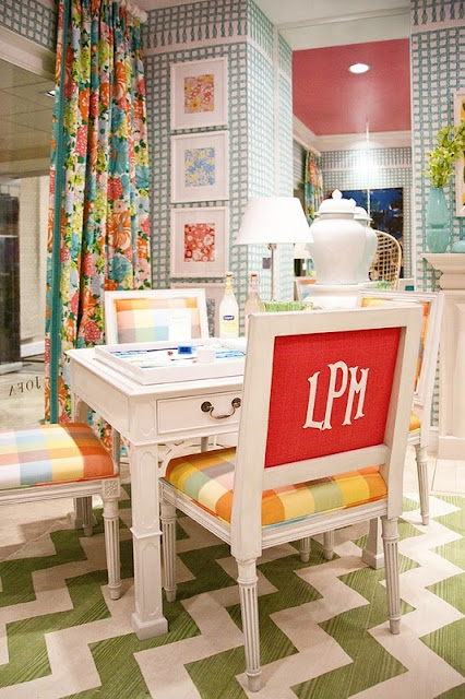 Eye For Design: Monograms.......Decorate Your Interiors With Them