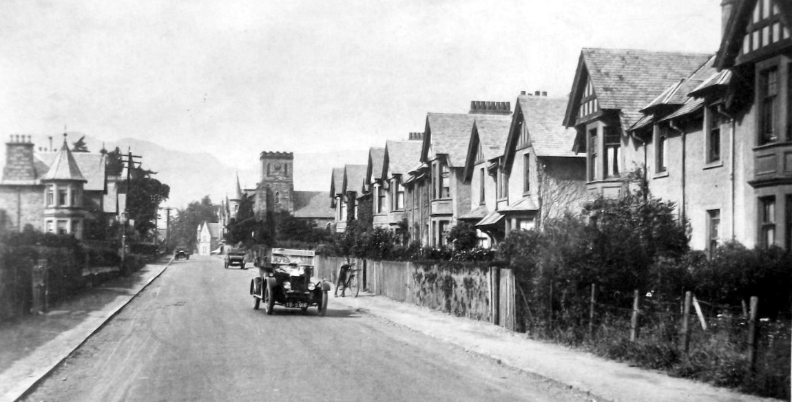 Tour Scotland: Old Photographs Birnam Perthshire Scotland