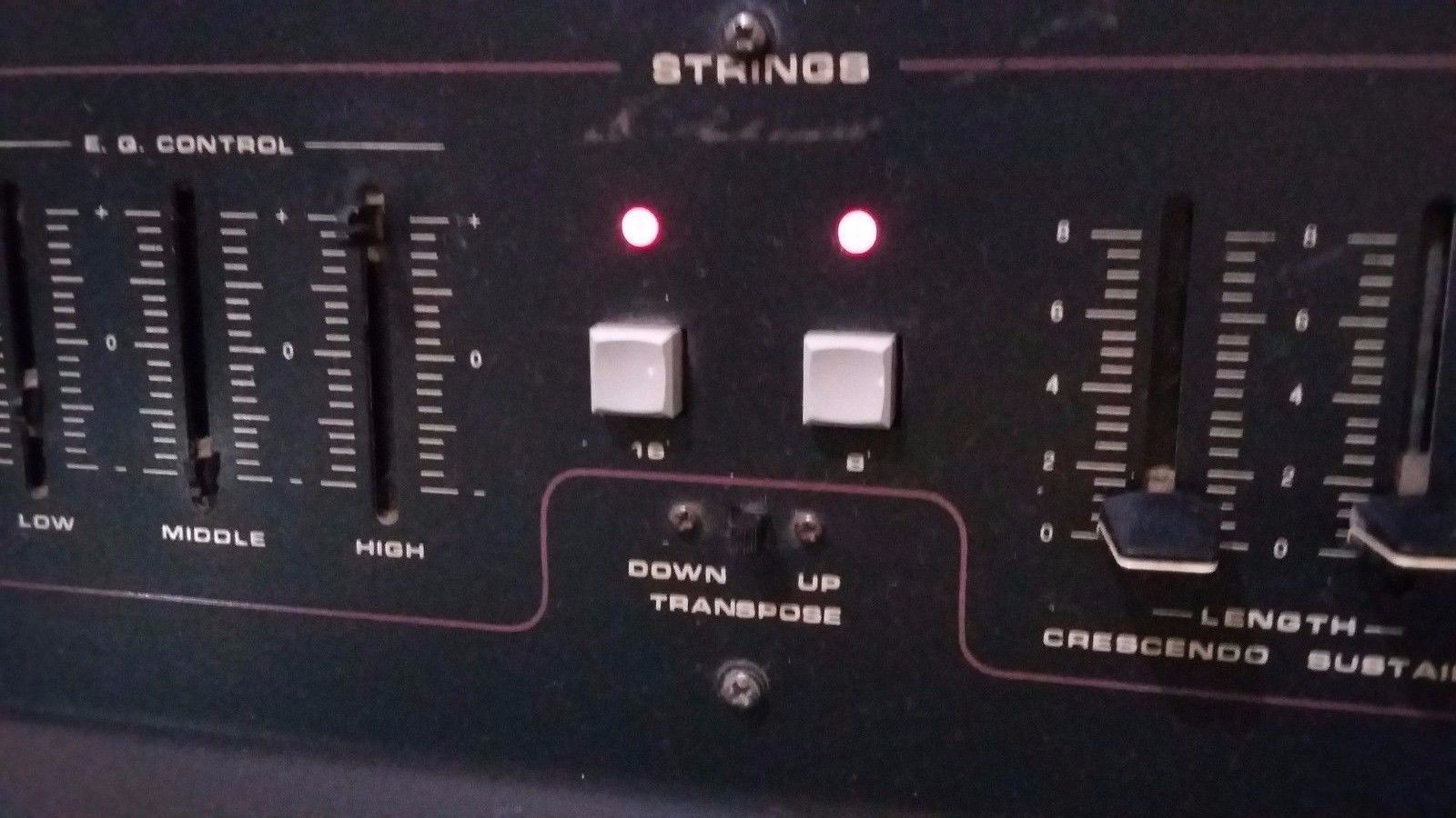 MATRIXSYNTH: Vintage CRUMAR Performer analog String and Brass ...