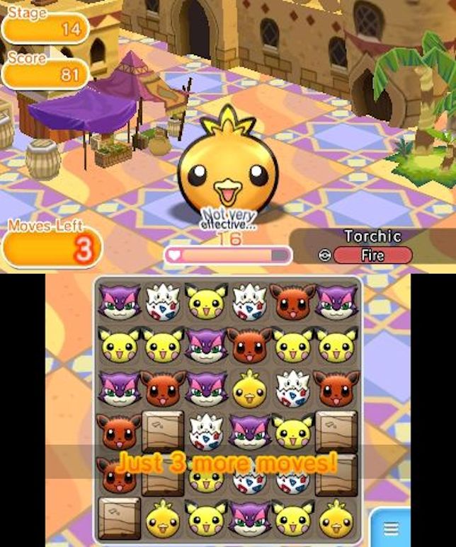 Les jeux taillés pour ton mobile !: Pokémon Shuffle : le jeu arrive sur ...