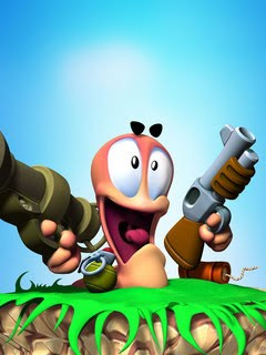 240x320 Wallpapers: Game Worms