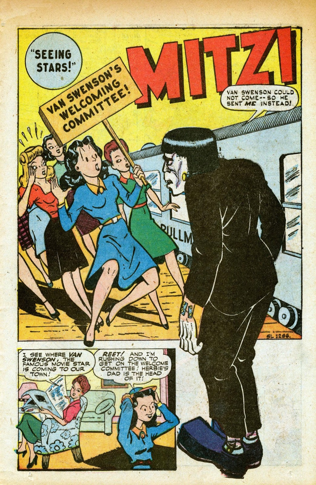 Four-Color Shadows: Mitzi-1947