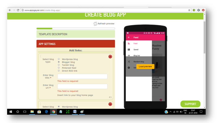 Make mobile app free without coding - Technology Pathshala