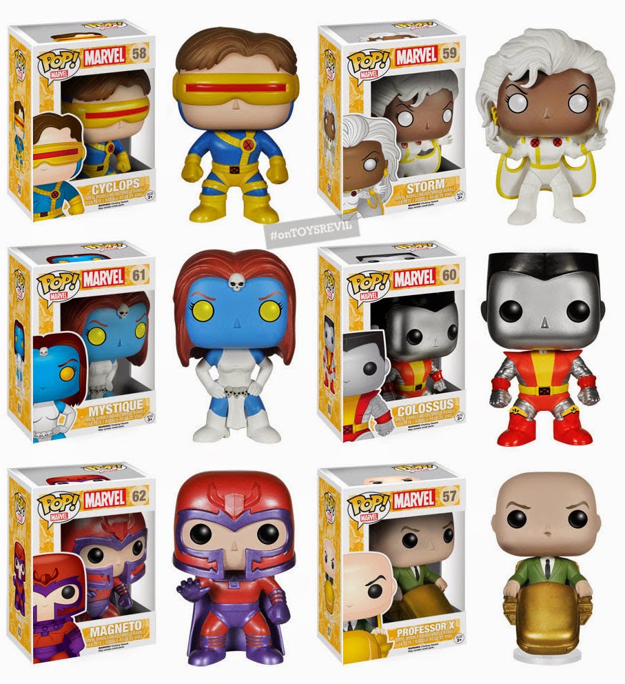 Pop! Marvel: Classic X-Men & X-Men Deadpool from Funko