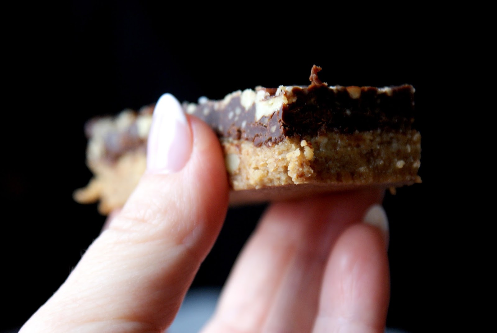 Wegańskie batony z orzechami pecan