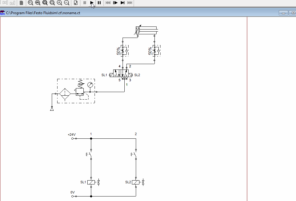 Tutorial fluidsim with electrical control ~ MyCADBlogs
