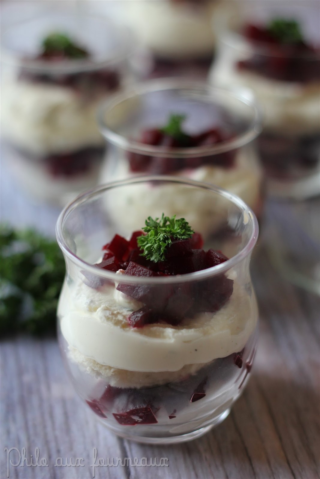 Philo aux fourneaux: Tiramisu de chèvre frais à la betterave