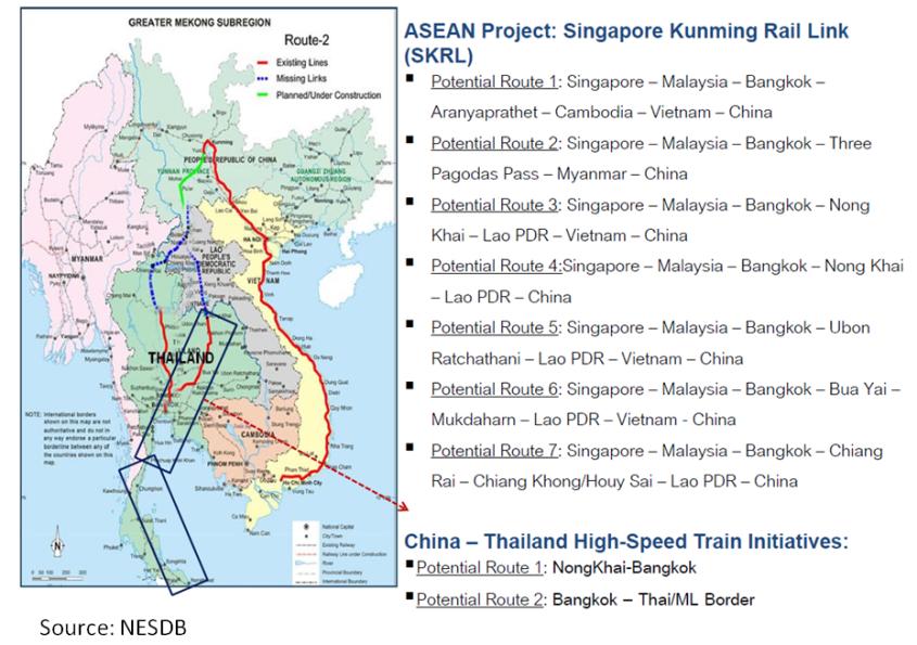 Singapore Malaysia high speed rail and the pan asia rail network ...
