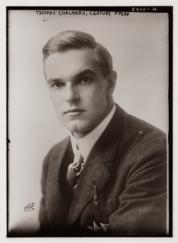 FORGOTTEN OPERA SINGERS : Thomas Chalmers (Baritone) (New York City ...