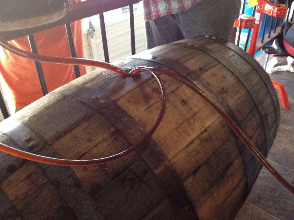 Bourbon Barrel Project - Barrel Fill