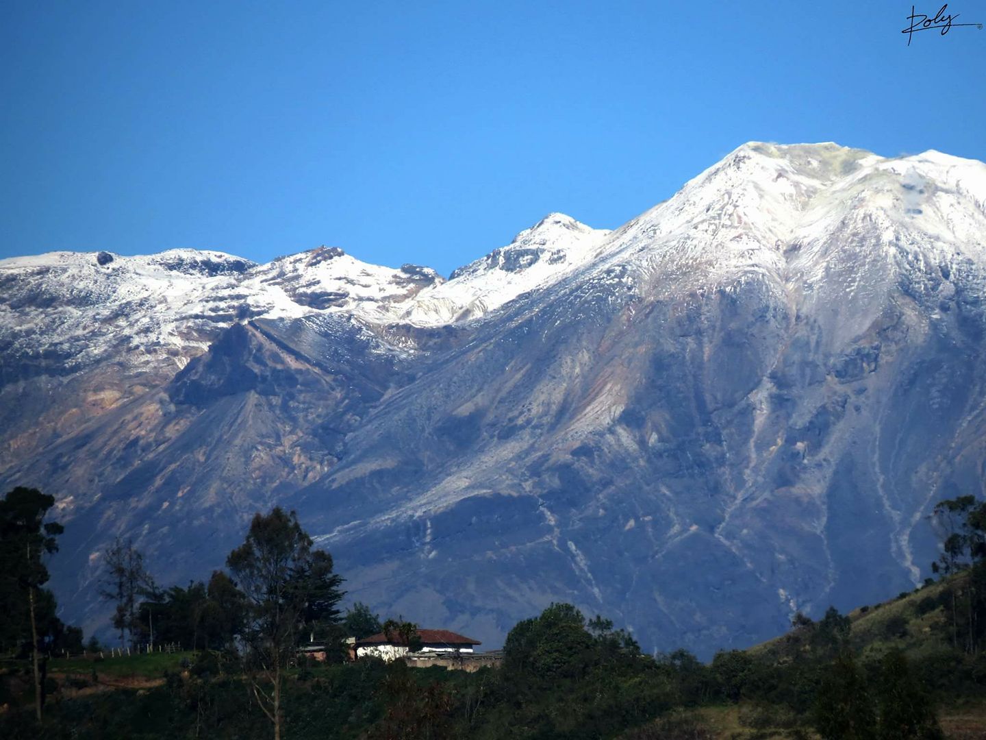 Foto de los volcanes Chiles y Cumbal - INFORMATIVO DEL GUAICO