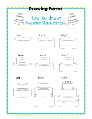Cake Printables | Art with Mrs. Nguyen