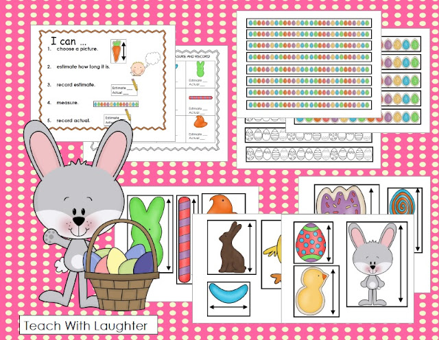 Teach With Laughter: Easter Measuring