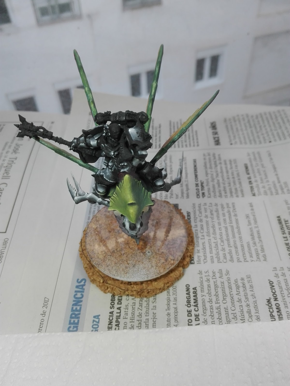 Nurgle fly + 40k Chaos chosen: «NURGLED»