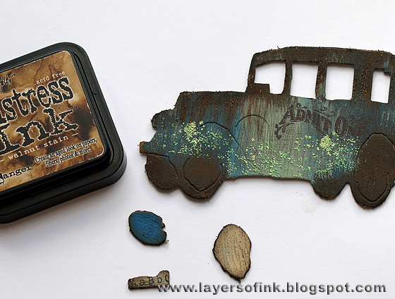 Layers of ink: Faux-rust tutorial