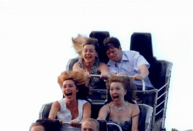 Funny Pic: Very Funny Faces – Roller Coaster Ride
