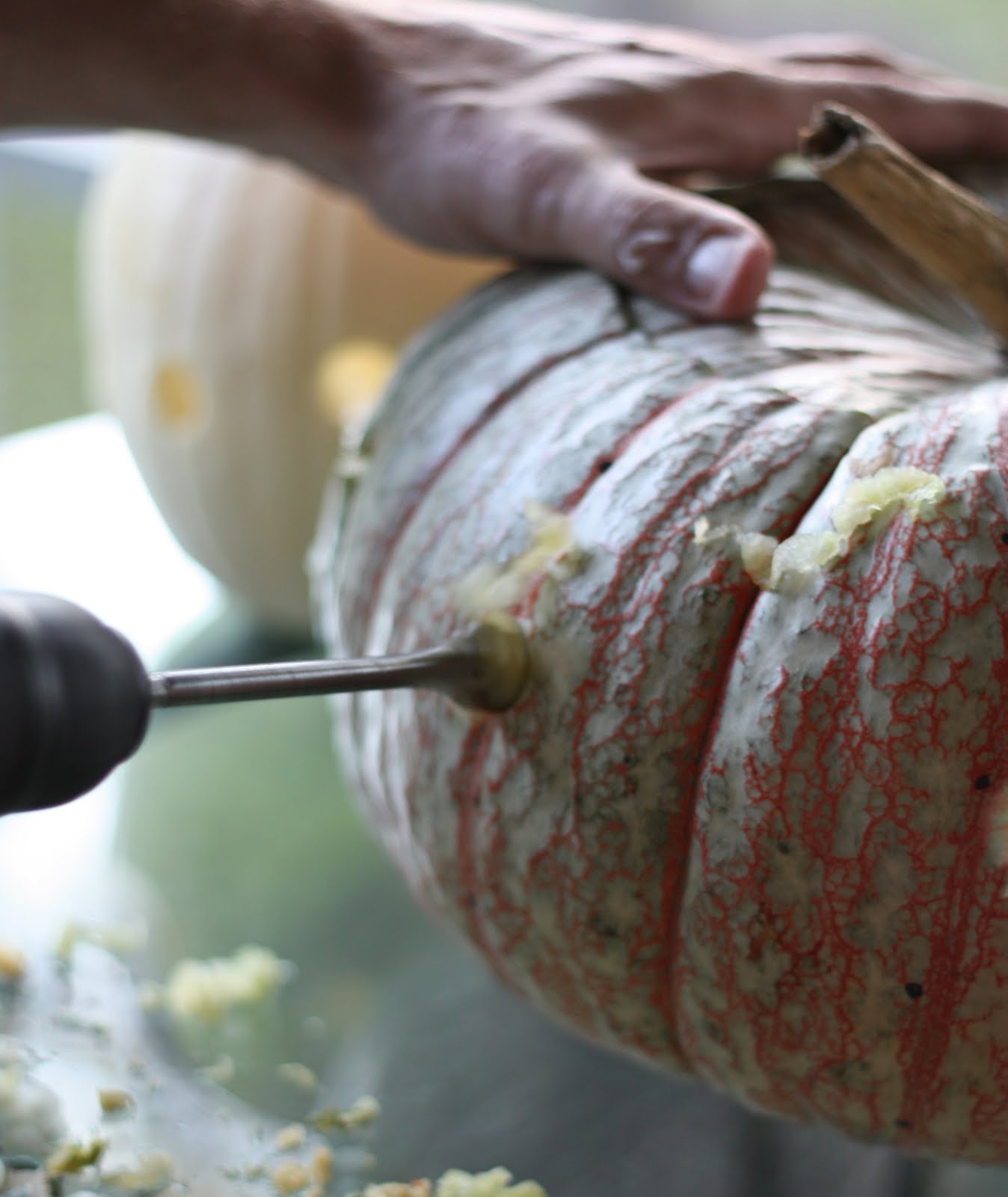 How To: Drilling Pumpkins | 17 Apart