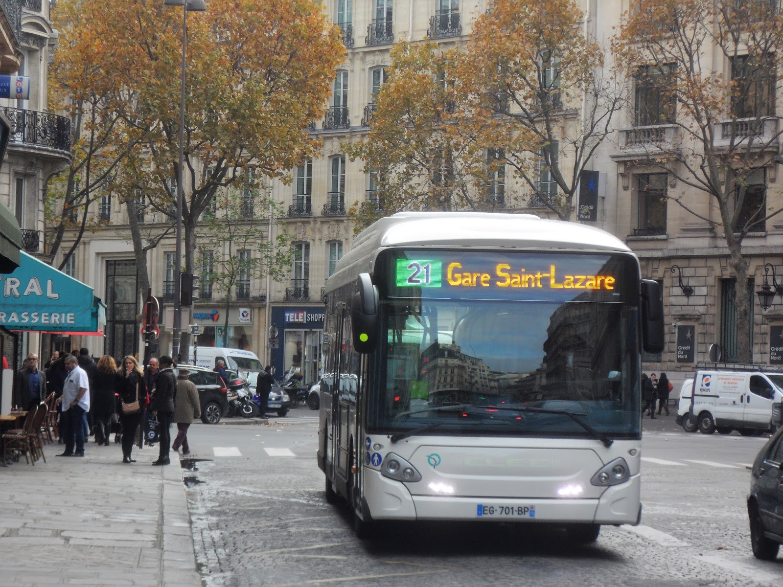 Les tests de bus électriques continuent à la RATP sur les lignes 21 ...