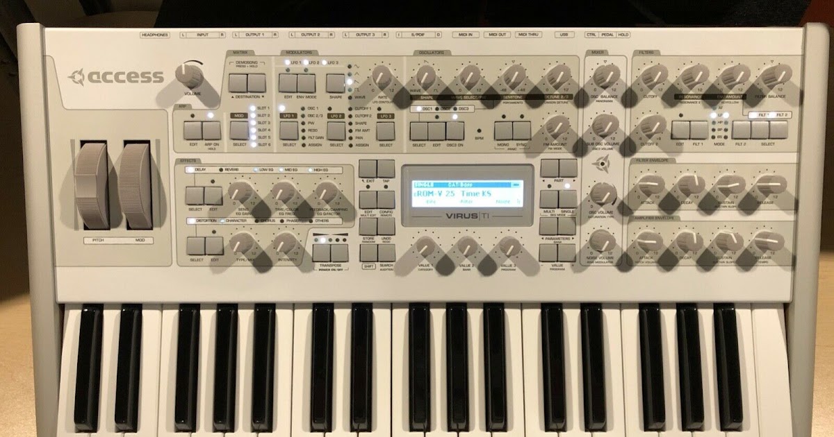 MATRIXSYNTH: Access Virus TI V2 Keyboard Synthesizer