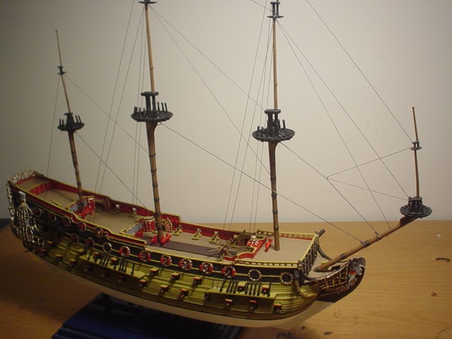 John's Plastic Ships: Standing Rigging