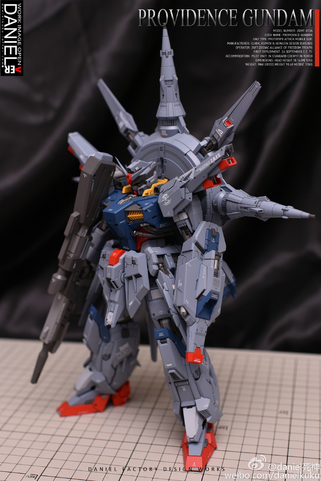 Custom Build: DA MG 1/100 Providence Gundam