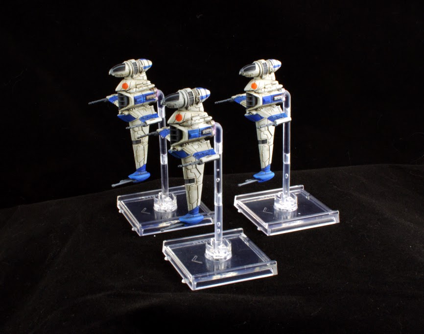 Orion Paintworks: Showcase: Blue Squadron B-wings