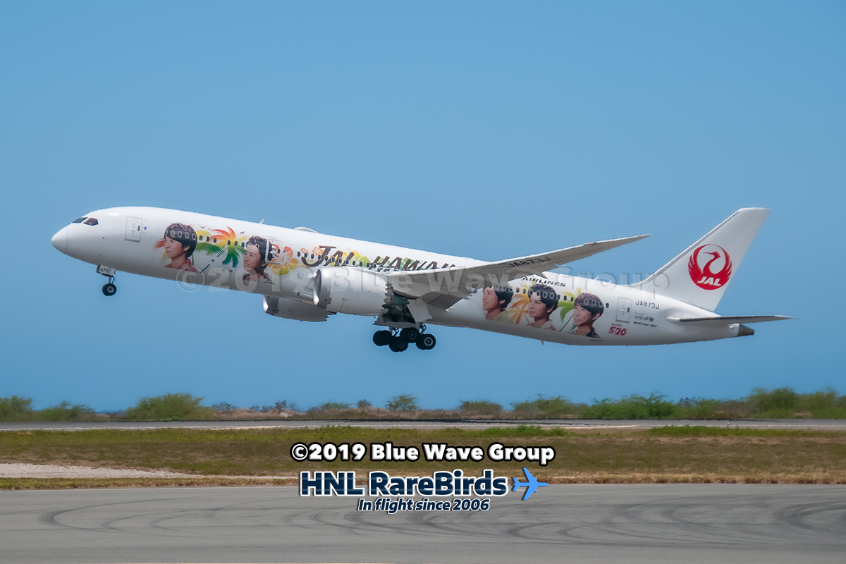 HNL RareBirds™: Japan Airlines' Arashi Special Livery