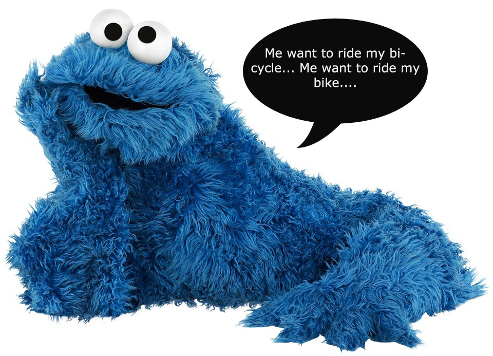 Cookie Monster Me Want Cookie