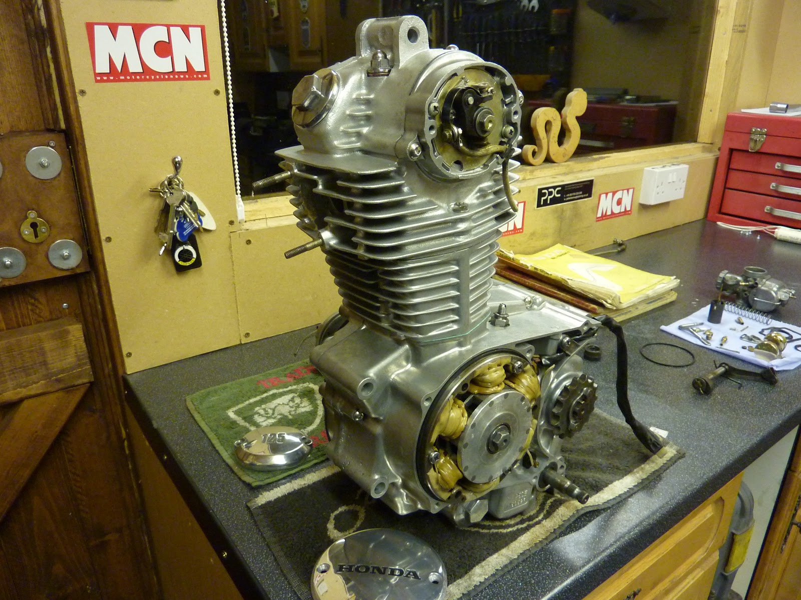MGM Bikes : Honda SL125 Engine
