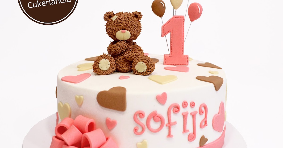 Torte i slatkiši : Torta sa medom za 1. rođendan (1st Birthday Cake)