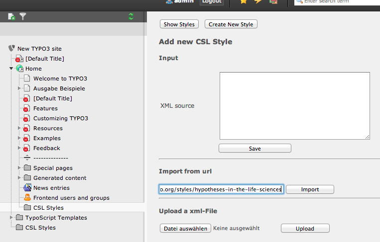 BibSonomy Blog: Feature of the week: Add CSL styled publication lists ...