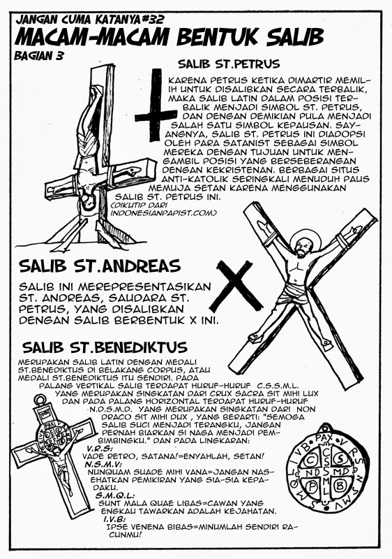 Rupa-rupa bentuk salib ~ GerejaKatolik