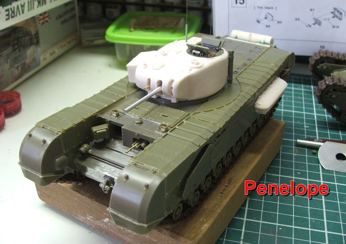 Panzerserra Bunker- Military Scale Models in 1/35 scale: Churchill Mk ...