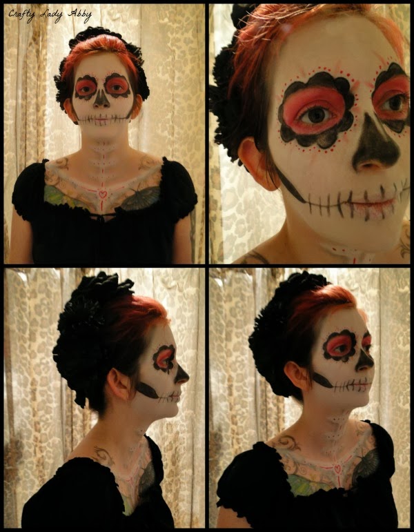 SKULL-A-DAY 7.0 DIY: Dia de la Abby: #83 La Calavera Catrina Makeup