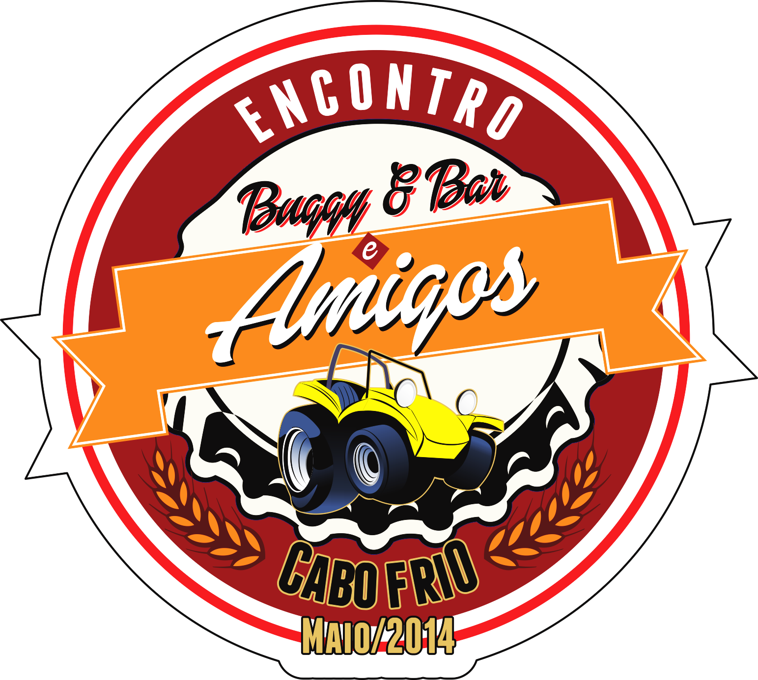 ARTE PARA ENCONTRO DE CARROS.