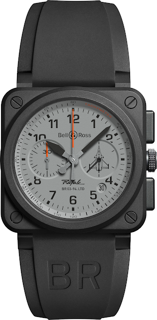 Jewelry News Network: Bell & Ross Creates Watch For The Rafale Fighter Jet