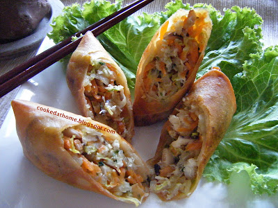 Cooking @ Home: Deep Fried Spring Rolls