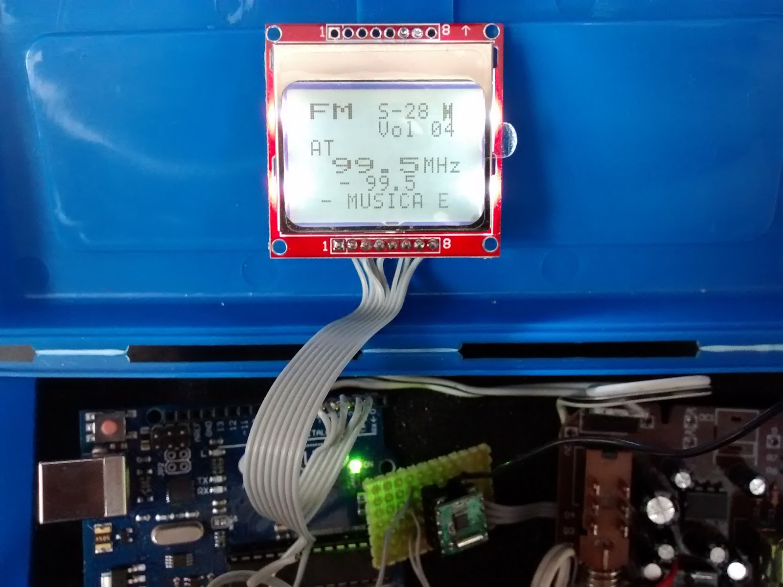 Arduíno e eletrônica: Radio FM 5807 estéreo com RDS