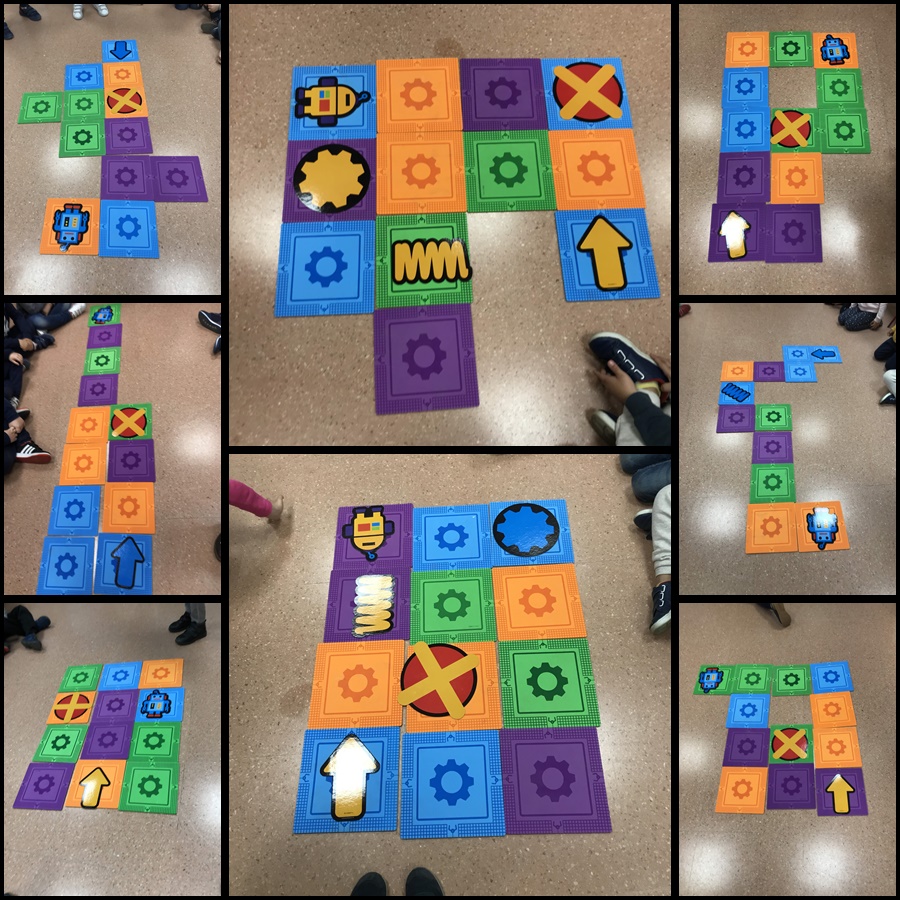 LA CLASE DE MIREN: mis experiencias en el aula: NOS CONVERTIMOS EN ROBOTS CON "LET'S GO CODE"