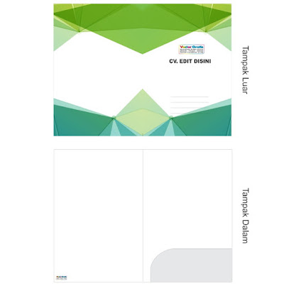 Desain Map Folder Format CDR